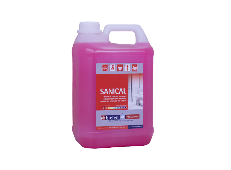Sanical détartrant sanitaire périodique 5l - Bielen Produkten